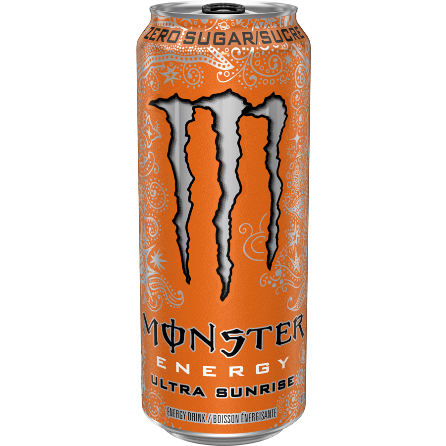MONSTER Ultra Sunrise | Pawpaw snack