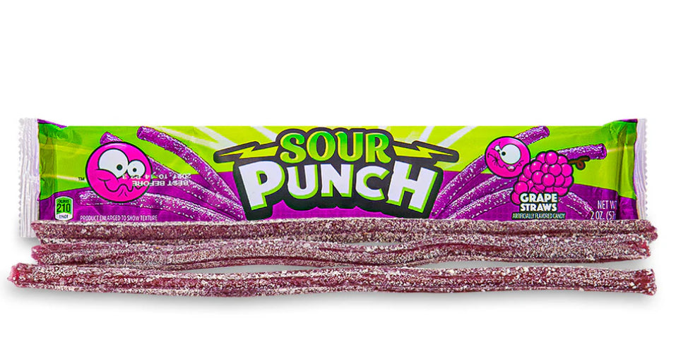Sour punch grape straws | Pawpaw snack